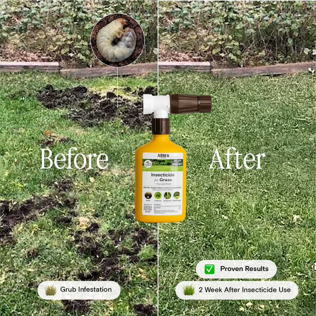 Organic Insecticide for Grass, Trees & Shrubs — Mackey's