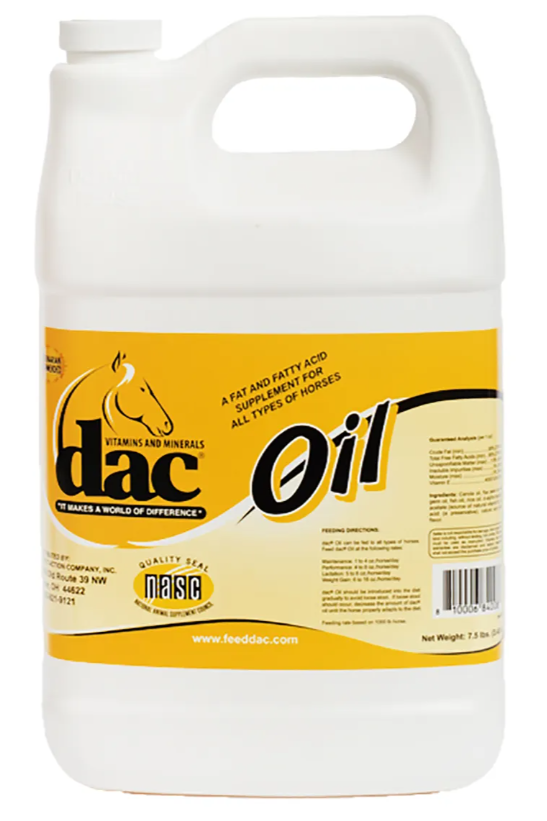 dac Oil Horse Supplement, 7.5lbs — Mackey's