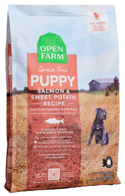 Open Farm Salmon Grain-Free Puppy Kibble — Mackey's