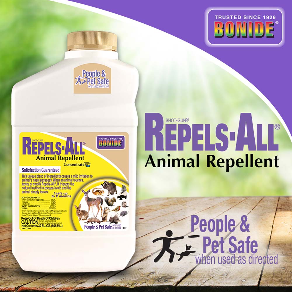 Repels-All Animal Repellent Concentrate, 32 oz — Mackey's