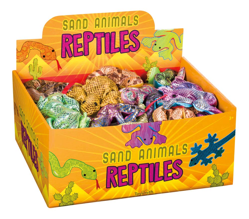 Reptile Sand Animals, Assorted Styles And Colors — Mackey's