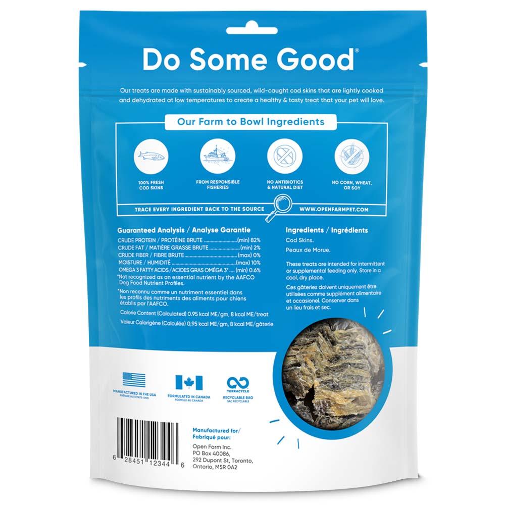 Open Farm Dehydrated Cod Skins Treat — Mackey's