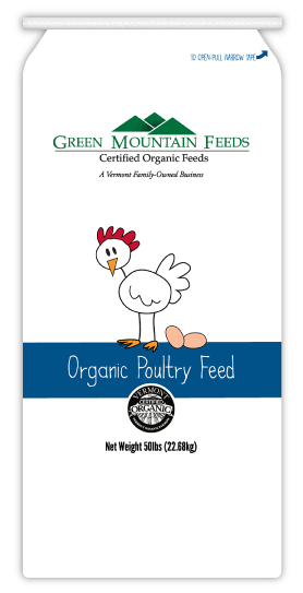 Poulin Grain Green Mountain Organic 17% Layer Pellet — Mackey's