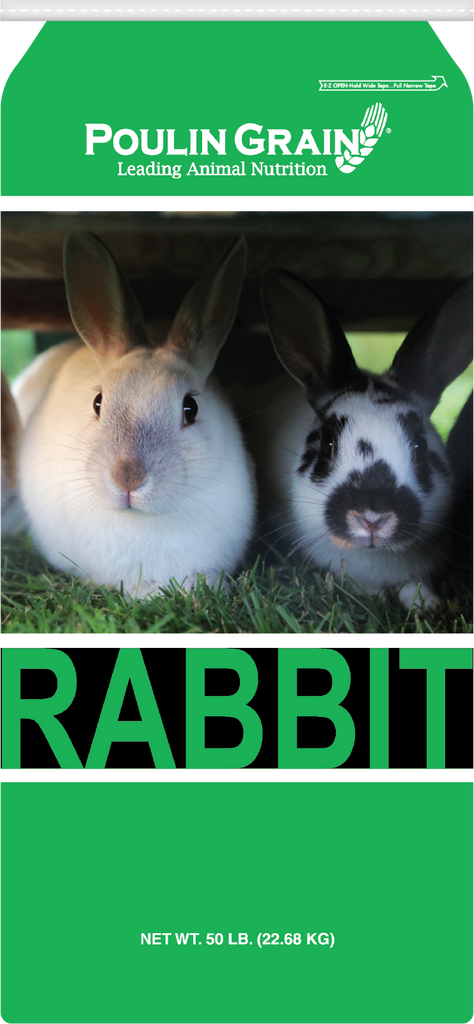 Poulin Grain Rabbit 18% Growth Pellet — Mackey's